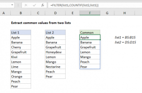 Excel UNIQUE function | Exceljet